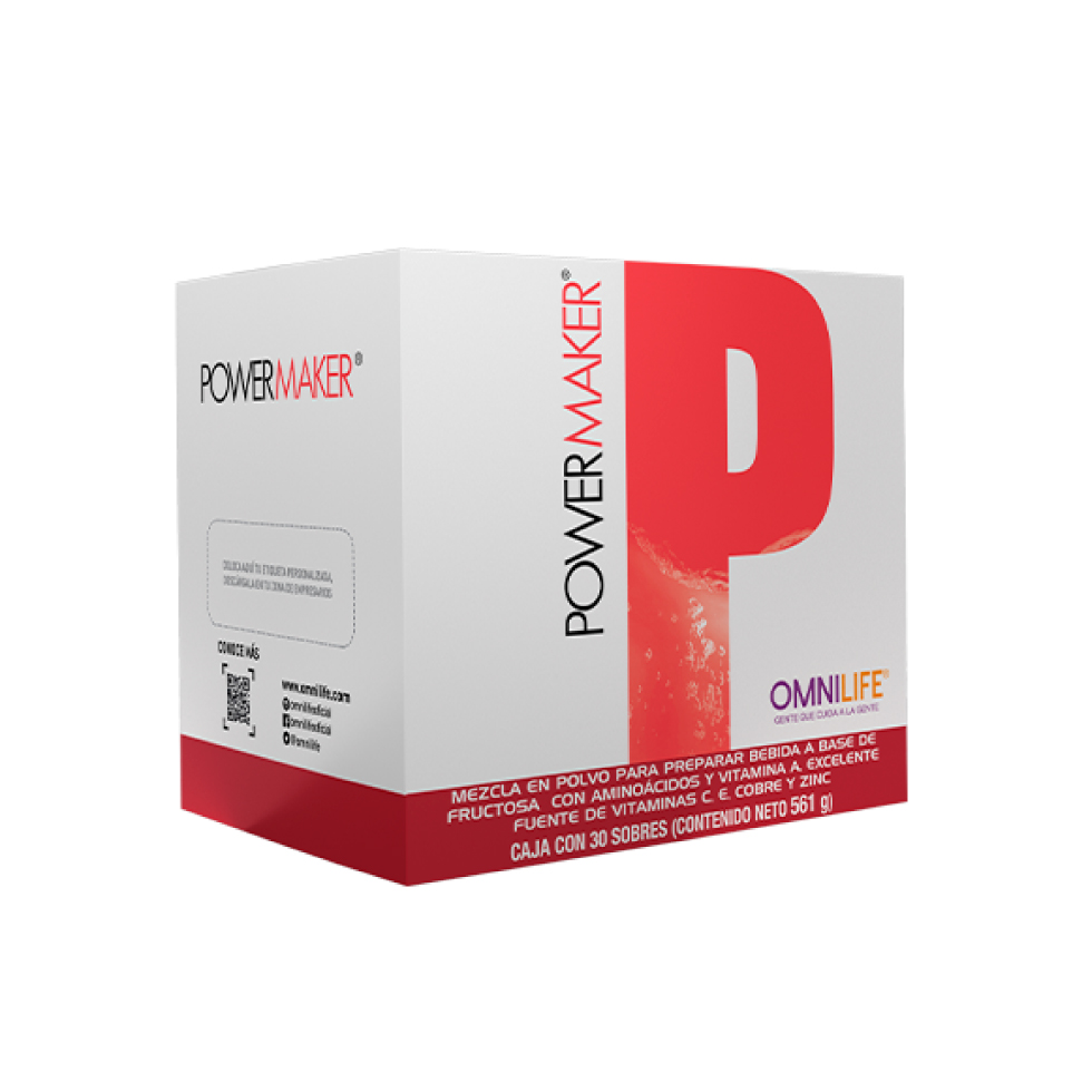 🥇 Power Maker Omnilife - Para Aumentar Masa Muscular